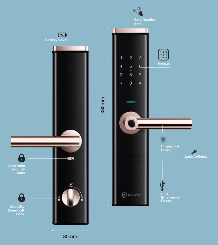 Raizo | The most trustable brand of digital door lock in Singapore