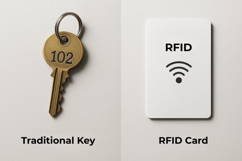Hotel Door Lock Systems: Modern RFID & Key Card Solutions